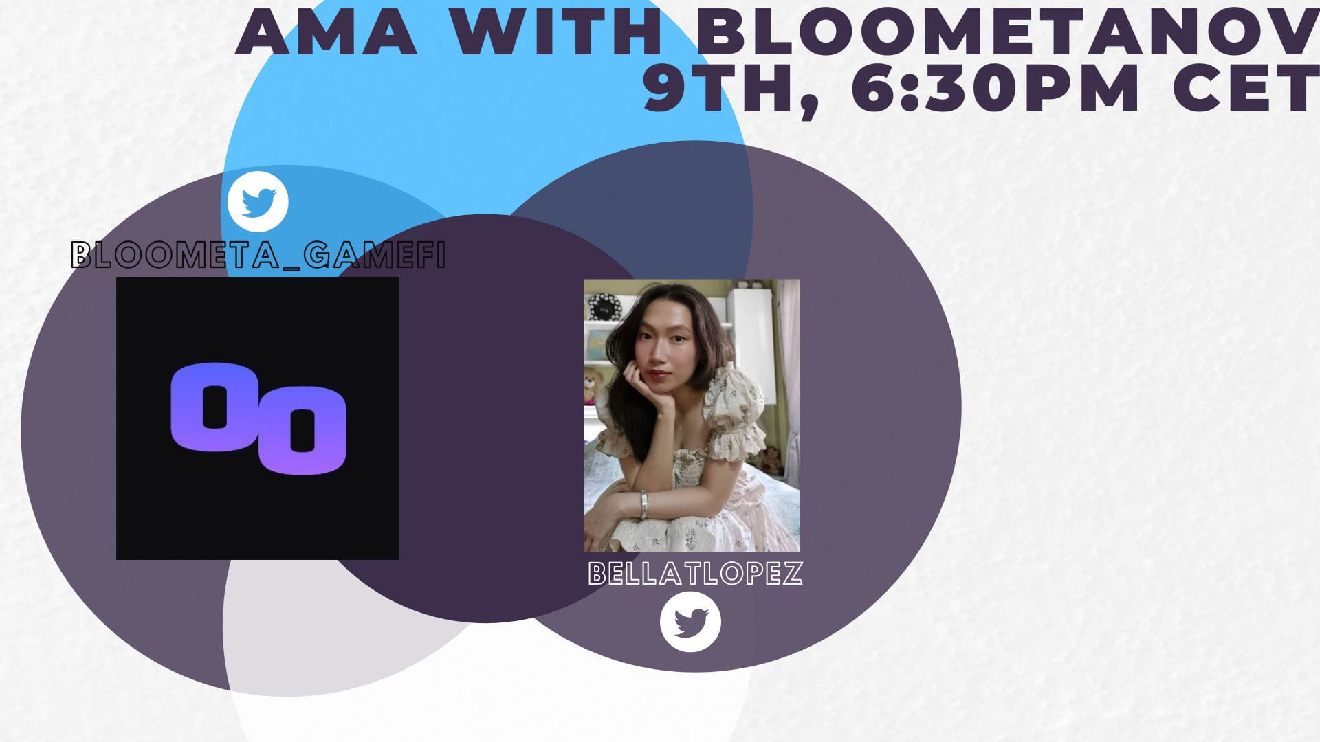 AMA with Bloometa_GameFi Nov 9, 6:30PM CET | Duck race tonight ...