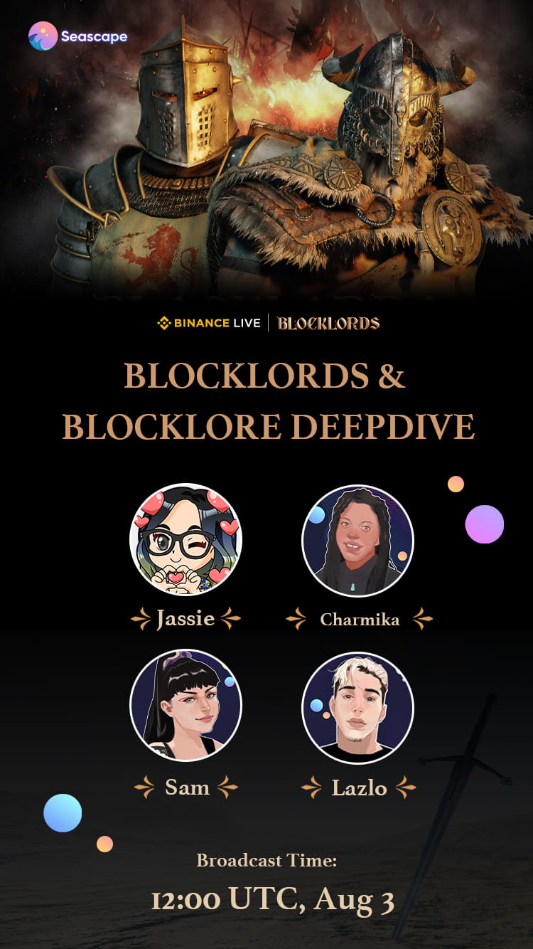 BLOCKLORDS AND BLOCKLORE DEEPDIVE | Binance Live