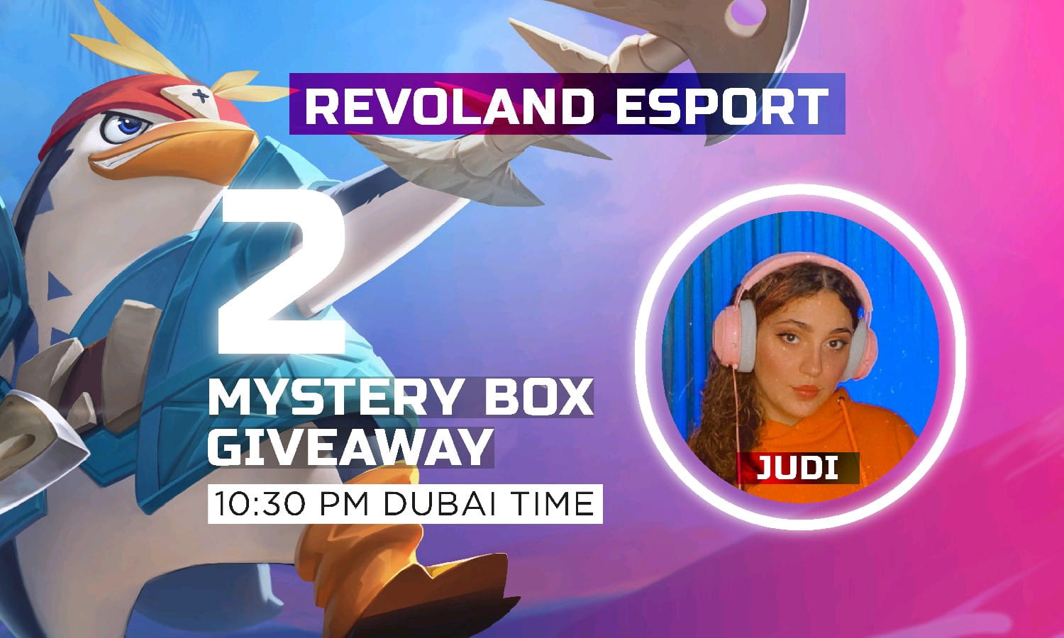 JUDI X REVOLAND | Binance Live