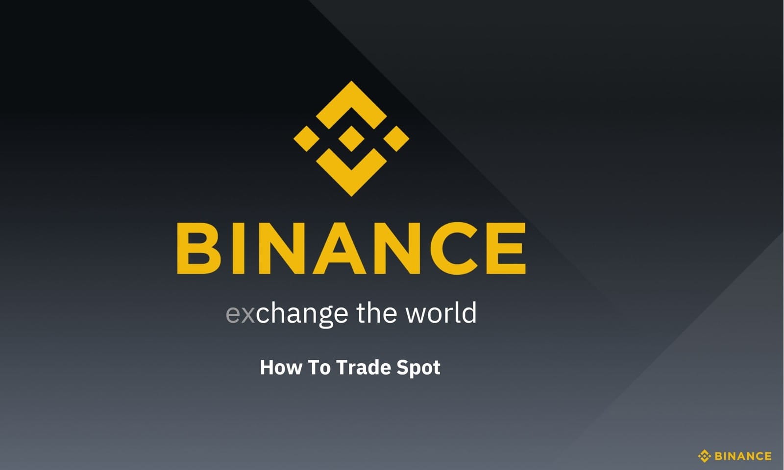 Binance Academy Spot Trading Tutorial | Binance Live