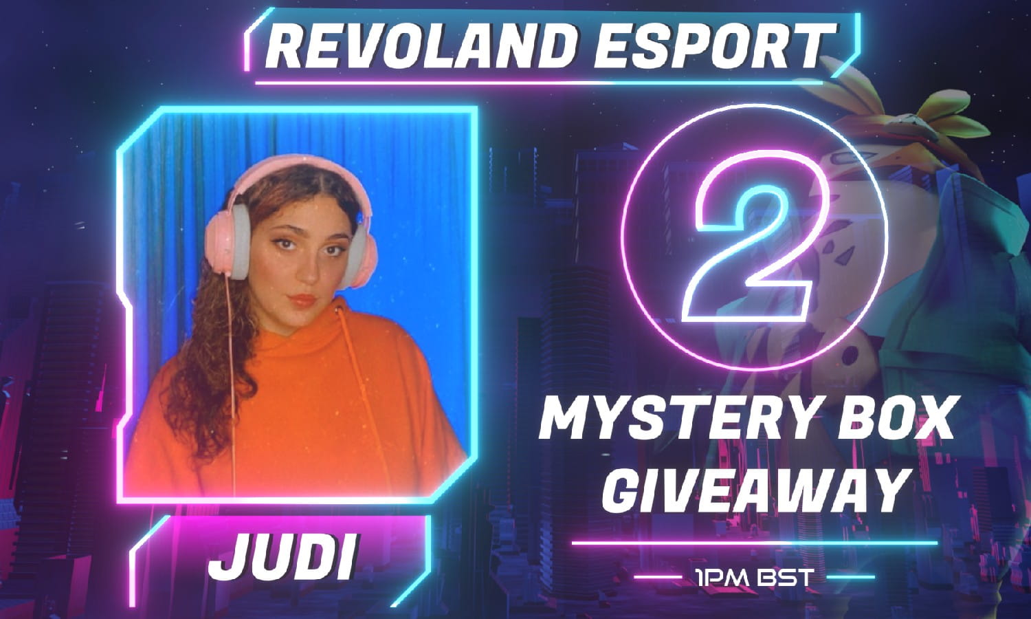JUDI X REVOLAND | Binance Live