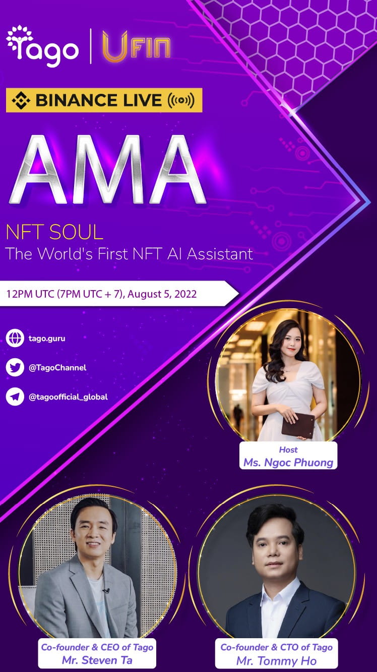 [REPLAY AMA] NFT SOUL - The World's First NFT AI Assistant | Binance Live