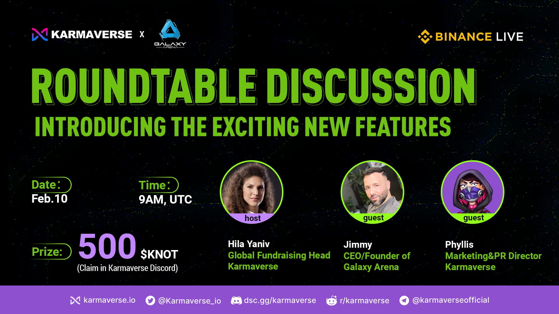 KARMAVERSE | Binance Live