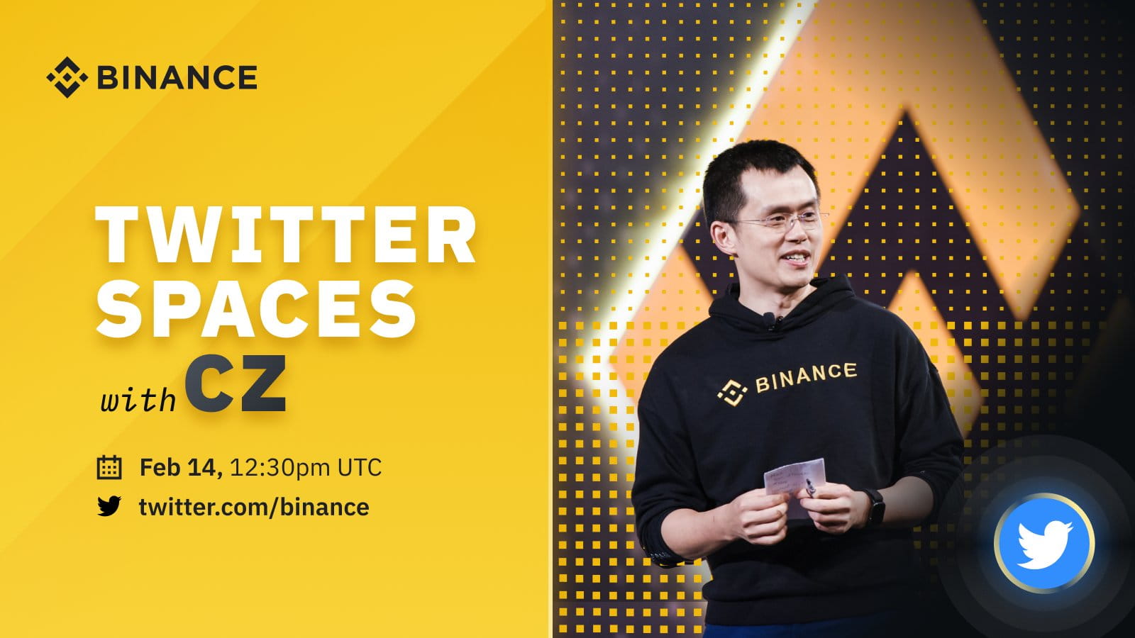 AMA CZ Twitter Space | Binance Live