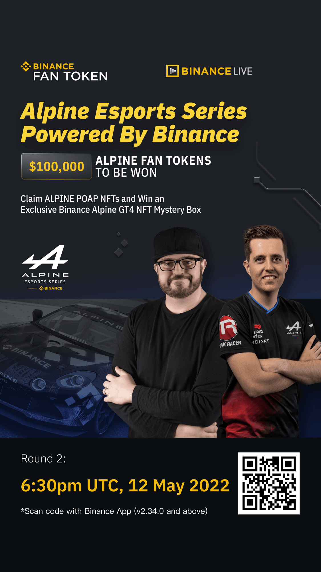Alpine Esports Series Powered by Binance Competition (Round 2 ...