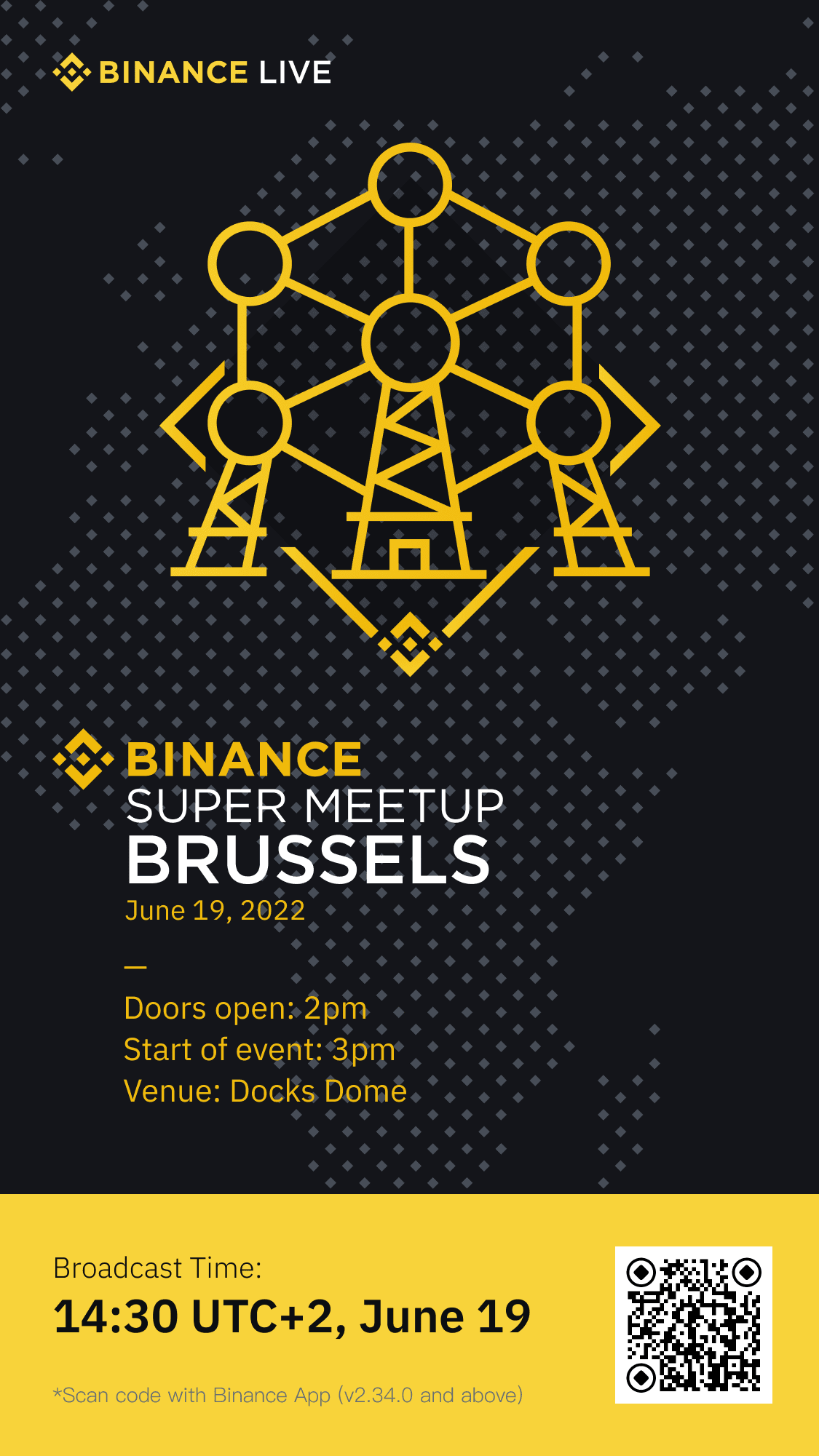 Binance Super Meetup Brussels | Binance Live