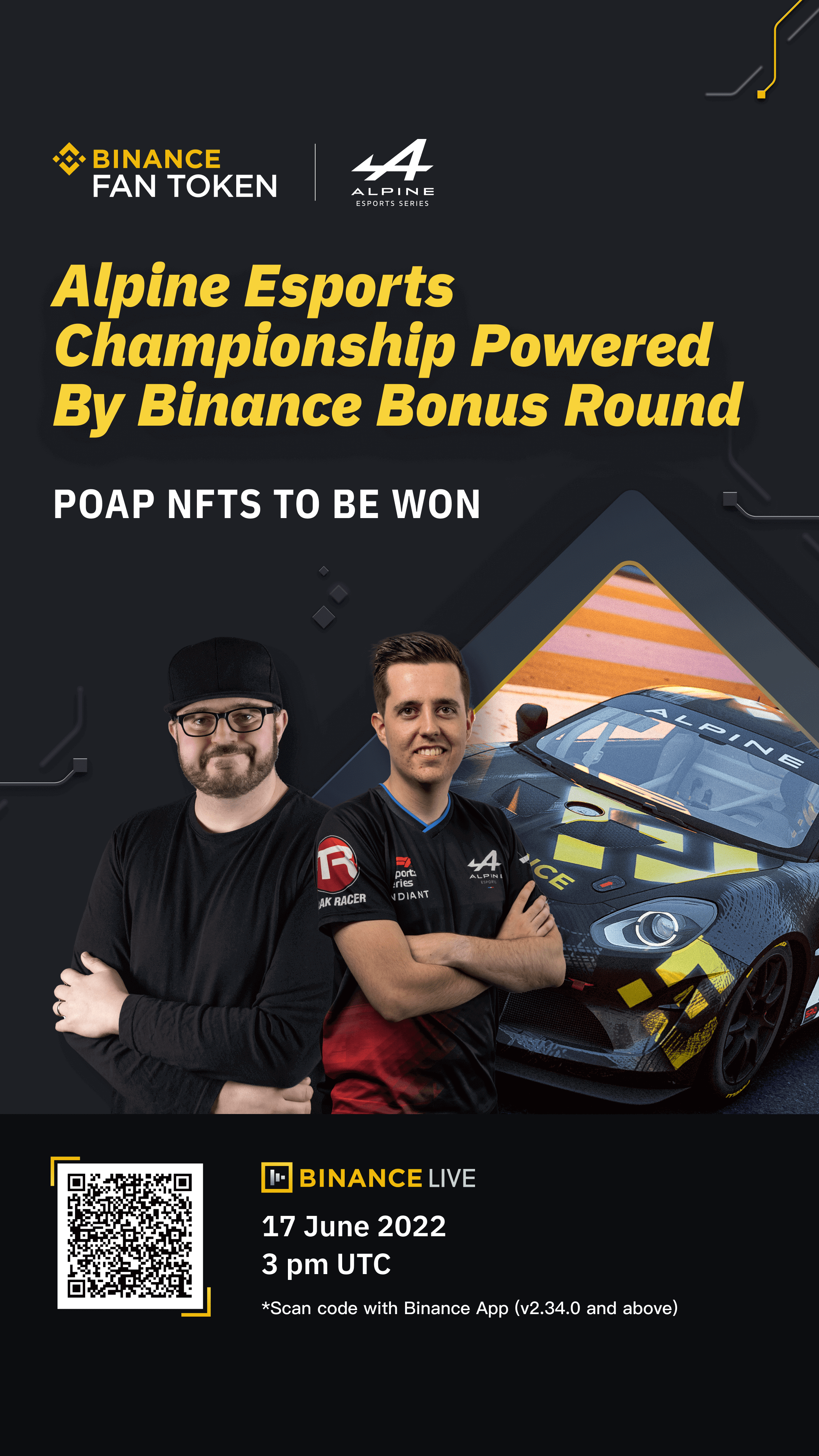 Alpine Esports Series Powered by Binance Bonus Round | Binance Live