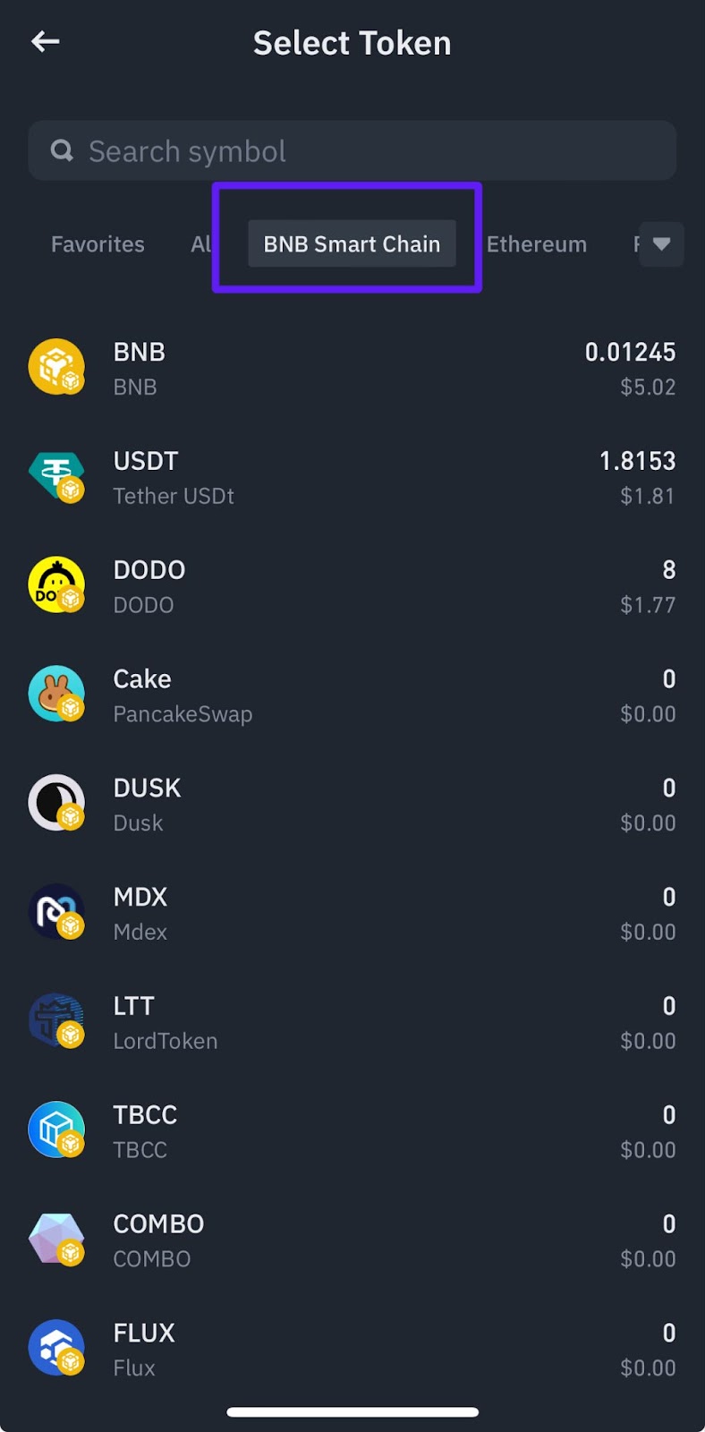 How to RDNT airdrop with Binance Web3 wallet