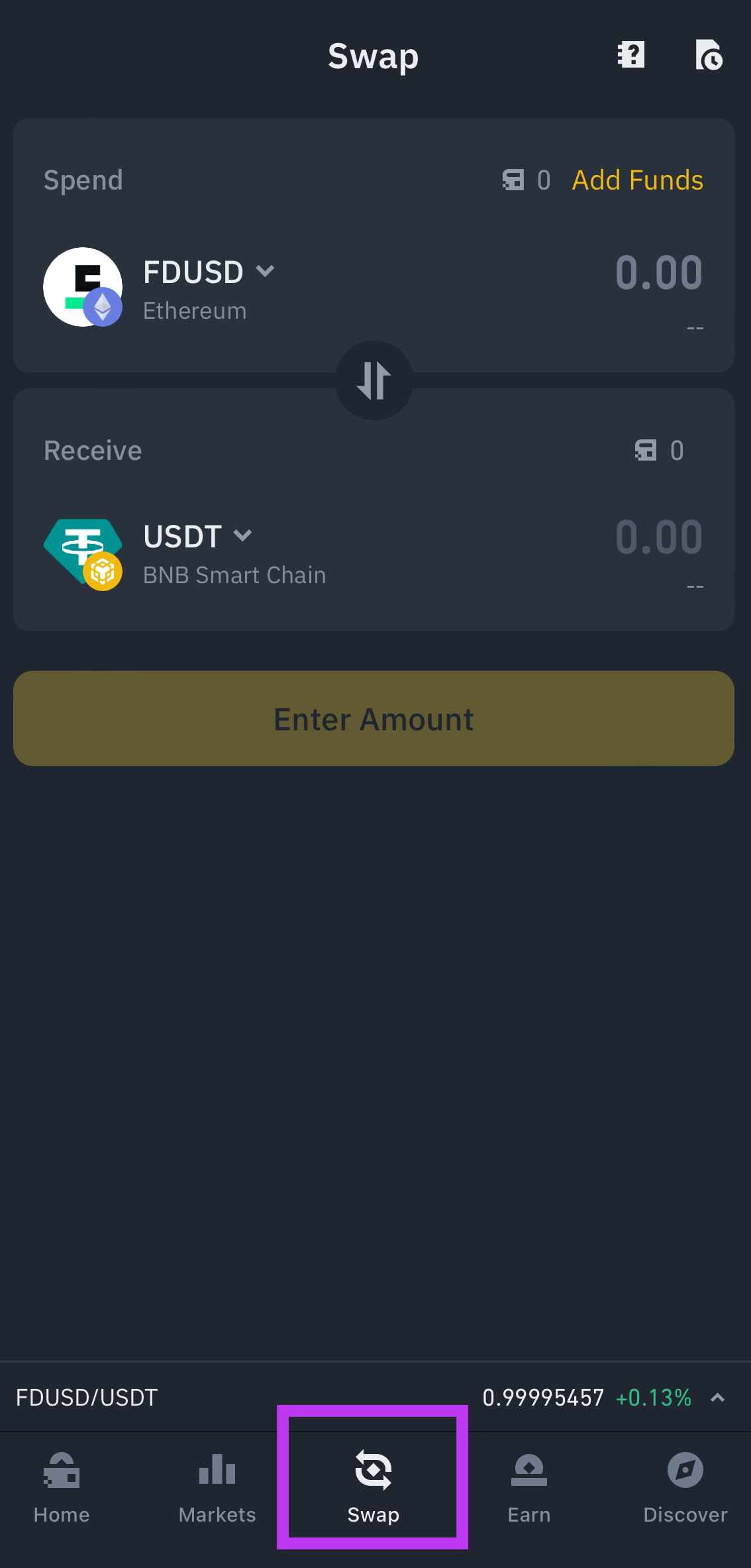 How to RDNT airdrop with Binance Web3 wallet