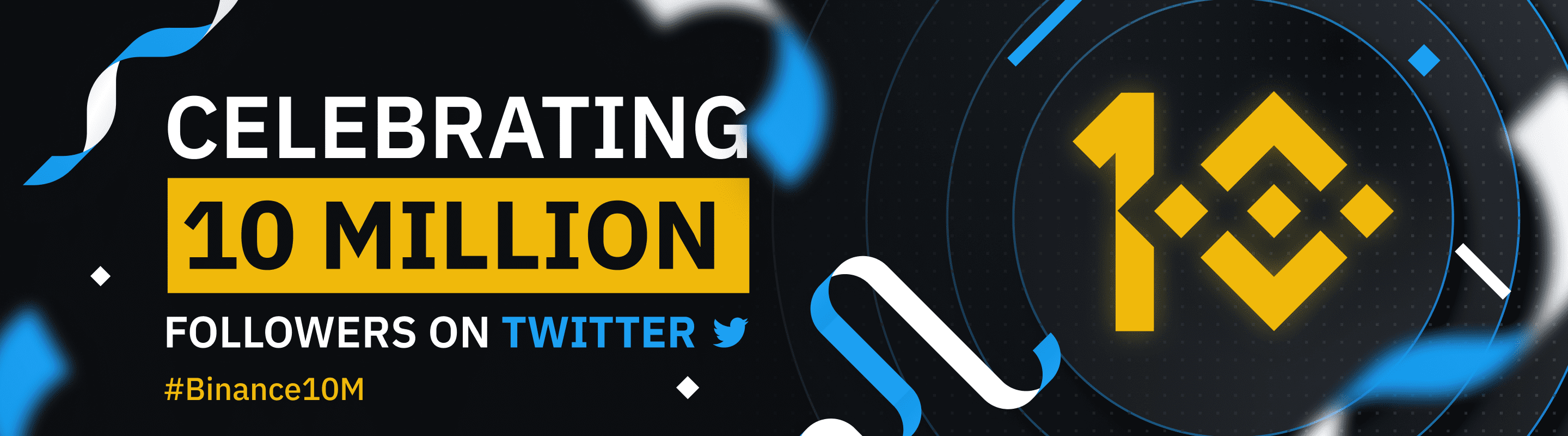 Join Binance Twitter 10 Million Followers Giveaway | Binance