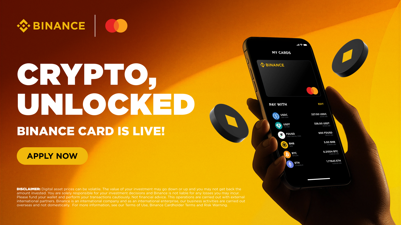 Crypto Cards | Binance Card Lets You Spend Crypto Worldwide
